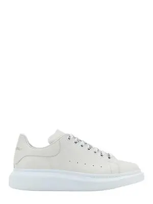 Alexander McQueen ALEXANDER MCQUEEN Chalk Leather Sneakers White