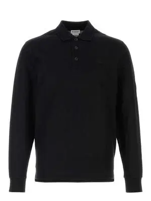 Burberry Piquet Polo Shirt - Black