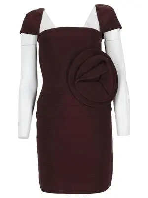 ROTATE BY BIRGER CHRISTENSEN Dress - Brown