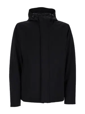 Herno Hooded Jacket - Black