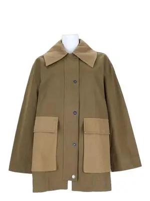 GANNI GANNI Organic Cotton Button Up Jacket Multicolor