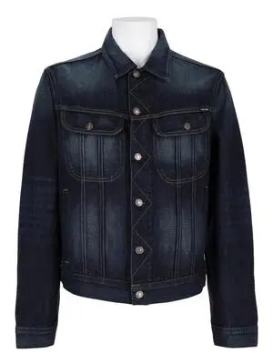 TOM FORD Denim Trucker Jacket - Blue