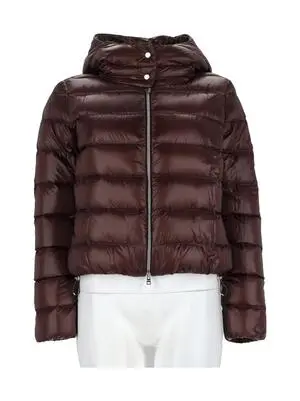 Herno Ultralight Nylon Resort Jacket - Brown