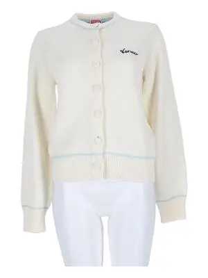 Kenzo Embroidered Pullover - White