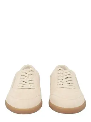 Zegna ZEGNA Leather Sneakers Cream