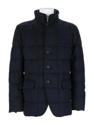 FAY Quilted Jacket - Blue