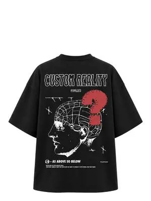 MYSIMPLICATED Mysimplicated Oversized T-Shirt White/black