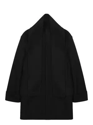 Dior Wool And Cashmere Coat - Black