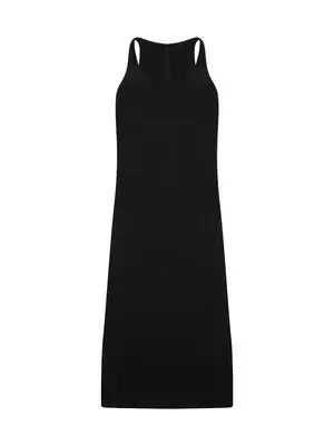 TOTEME Abito Midi Sabl - Black