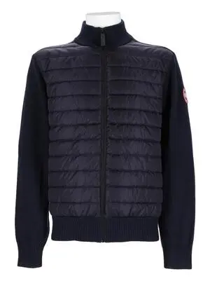 Canada Goose Wool Zip-up Jacket - Black