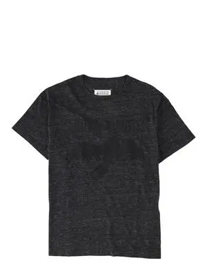 MAISON MARGIELA Cotton Graphic T-shirt - Gray