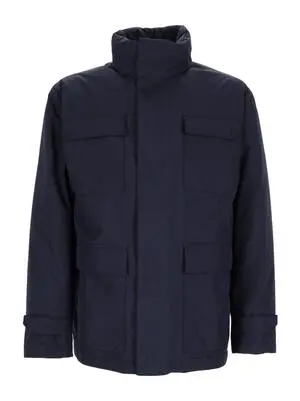 Herno Polyester Outerwear - Blue