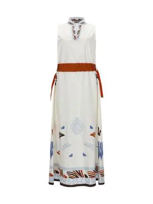 Herno HERNO Printed Midi Dress Multicolor