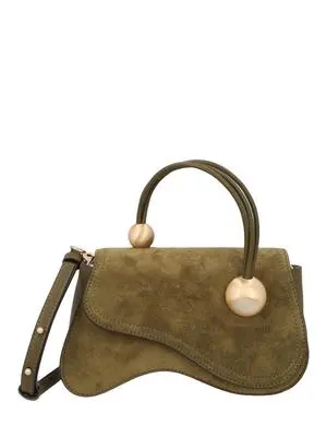 Cult Gaia Leather Shoulder Bag - Pink