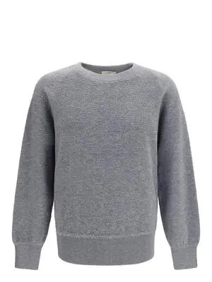 PIACENZA CASHMERE 1733 PIACENZA CASHMERE 1733 Virgin Wool Crewneck Sweater Grey