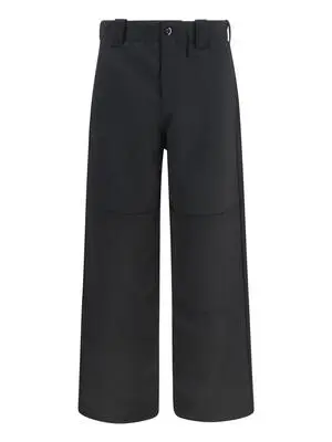 Kenzo Reinforced Virgin Wool Chino Pants - Black