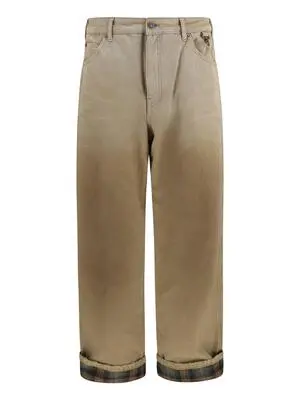 GOLDEN GOOSE Cotton Pants - Beige