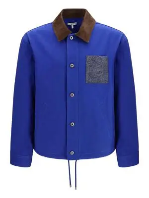 Loewe LOEWE Cotton Workwear Jacket Blue