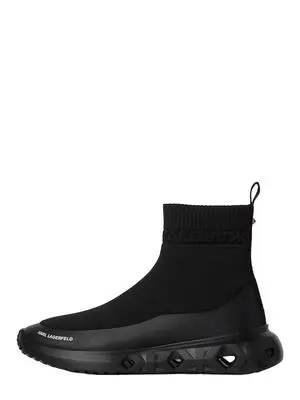 Karl Lagerfeld K/kite Run Sock Boots - Black