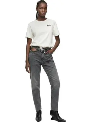 Karl Lagerfeld Mom Jeans - Washed Dark