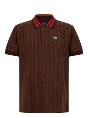 Lacoste Paris' Polo Shirt - Brown
