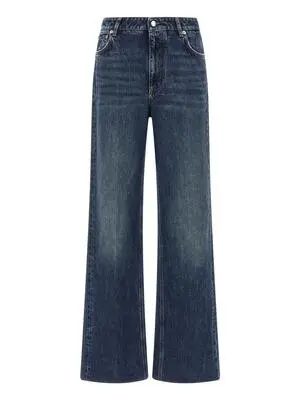 DOLCE & GABBANA Logo Plaque Jeans