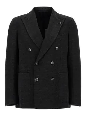 Tagliatore Montecarlo' Blazer - Gray