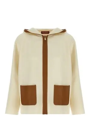 Max Mara Mstcomica Coat - White