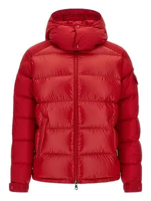 Moncler ' Maya' Down Jacket Red