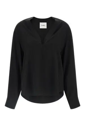 NUDE V-neck Blouse