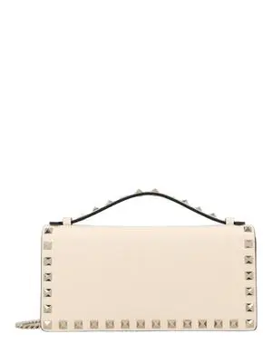 VALENTINO Valentino Garavani Women Portafoglio Rockstud In Pelle