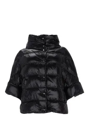 Herno High Neck Puffer Jacket - Black