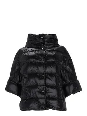 Herno High Neck Puffer Jacket - Black
