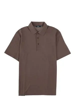 Herno Polo In Cotone - Brown
