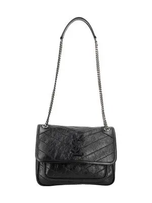 Saint Laurent Borsa Niki Baby Shoulder Bag - Black