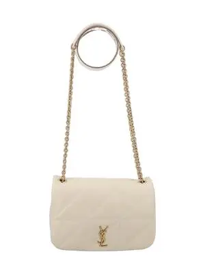 Saint Laurent Lambskin Jamie Mini Shoulder Bag - Cream