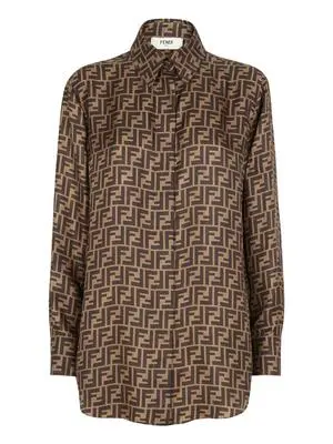 FENDI FENDI FF Silk Shirt