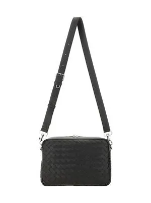 Bottega Veneta Intacciato Room Bag - Black