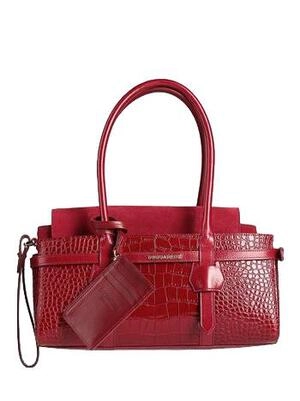 Dsquared2 Handbag Brick Calfskin - Red