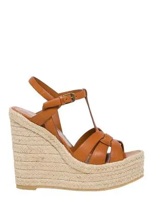 Saint Laurent SAINT LAURENT Leather Espadrilles Multicolor