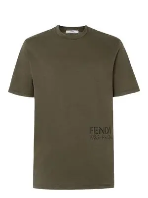 Fendi Cotton Tshirt - Green