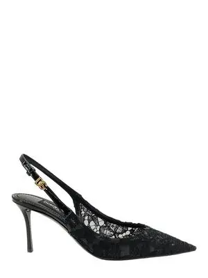 Dolce & Gabbana Lace Décollet - Black