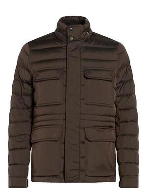 MOORER Polyamide And Polyurethane Puffer Jacket - Brown