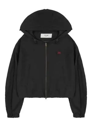 Celine Nylon Windbreaker - Black