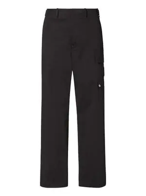 Fendi Cargo Pants With Logo - Black