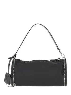 Prada Re-nylon And Leather Foldable Mini Bag - Black