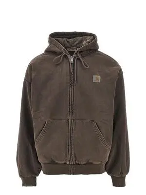 Carhartt Work In Progress Vita' Full-zip Hoodie - Brown