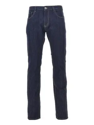 Prada Pima Denim Pants - Blue