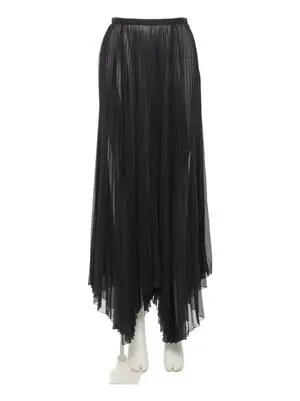 Valentino Garavani Pleated Midi Skirt - Black