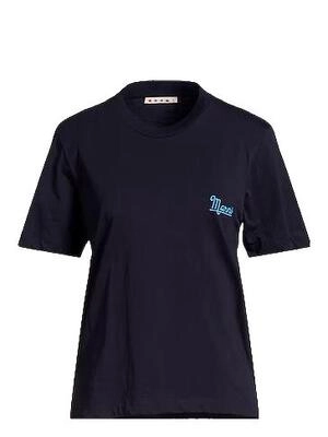 Marni Basic Solidcolor Tshirt - Blue